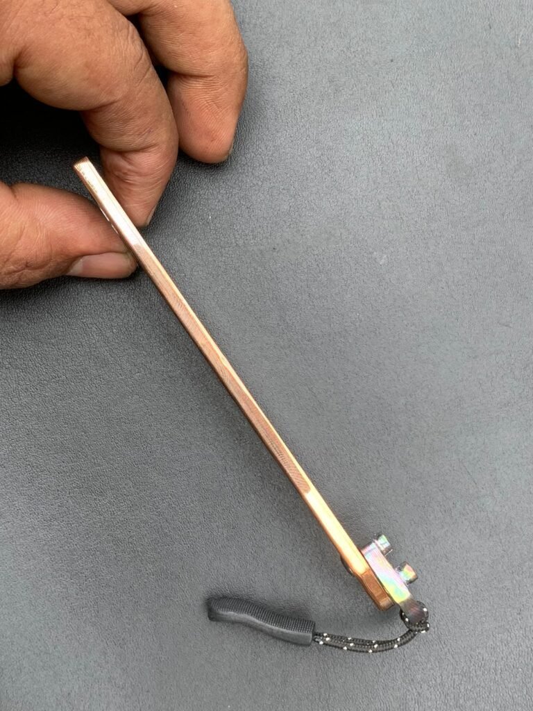 Chris Reeves Umnumzaan Mokume Gane Show Side Scale With MokuTi Pivot ...